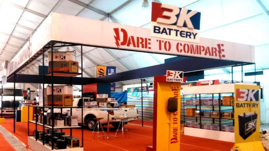 3K Battery Exhibit Booth - Ultimate Graphics 3K Battery Exhibit Booth - Ultimate Graphics