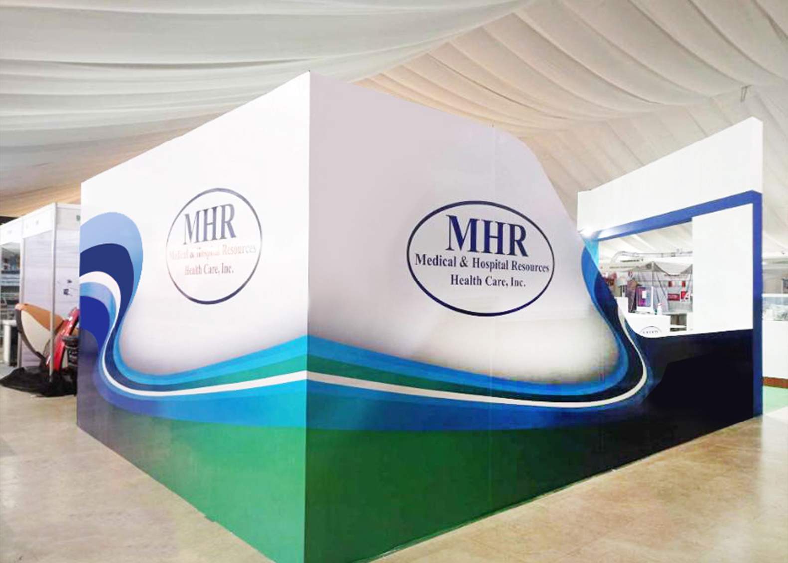 MHR Exhibit Booth - Ultimate Graphics