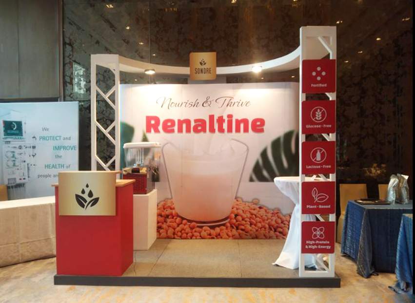 Renaltine Exhibit Booth - Ultimate Graphics