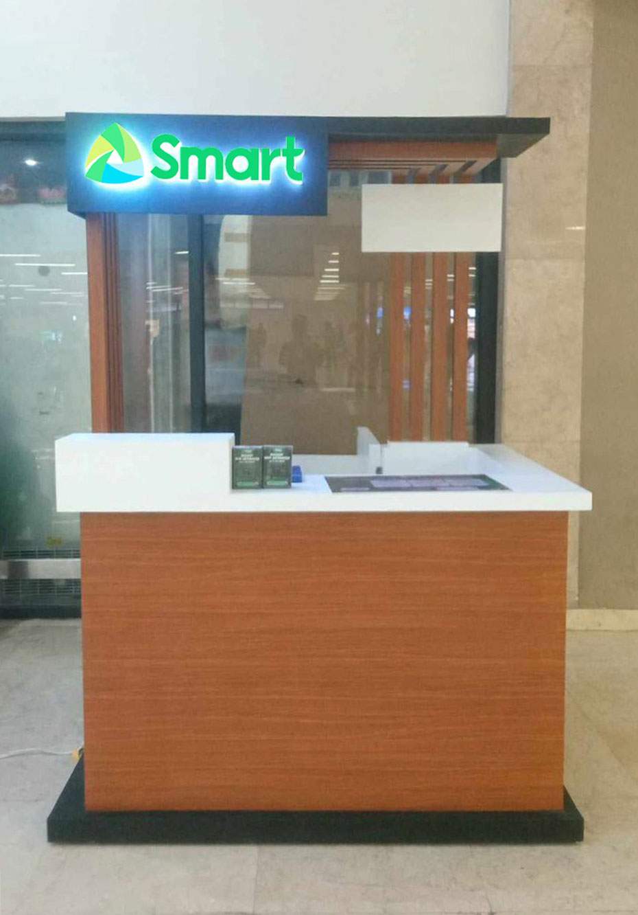 Smart Airport Selling Booth - Ultimate Graphics