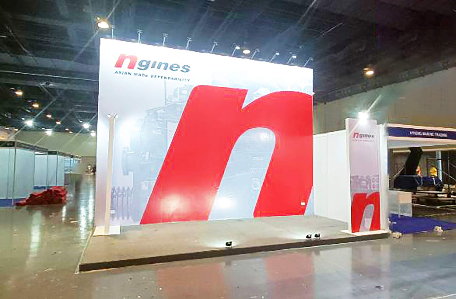 PHILMARINE 2024 Ngines Exhibit Booth - Ultimate Graphics