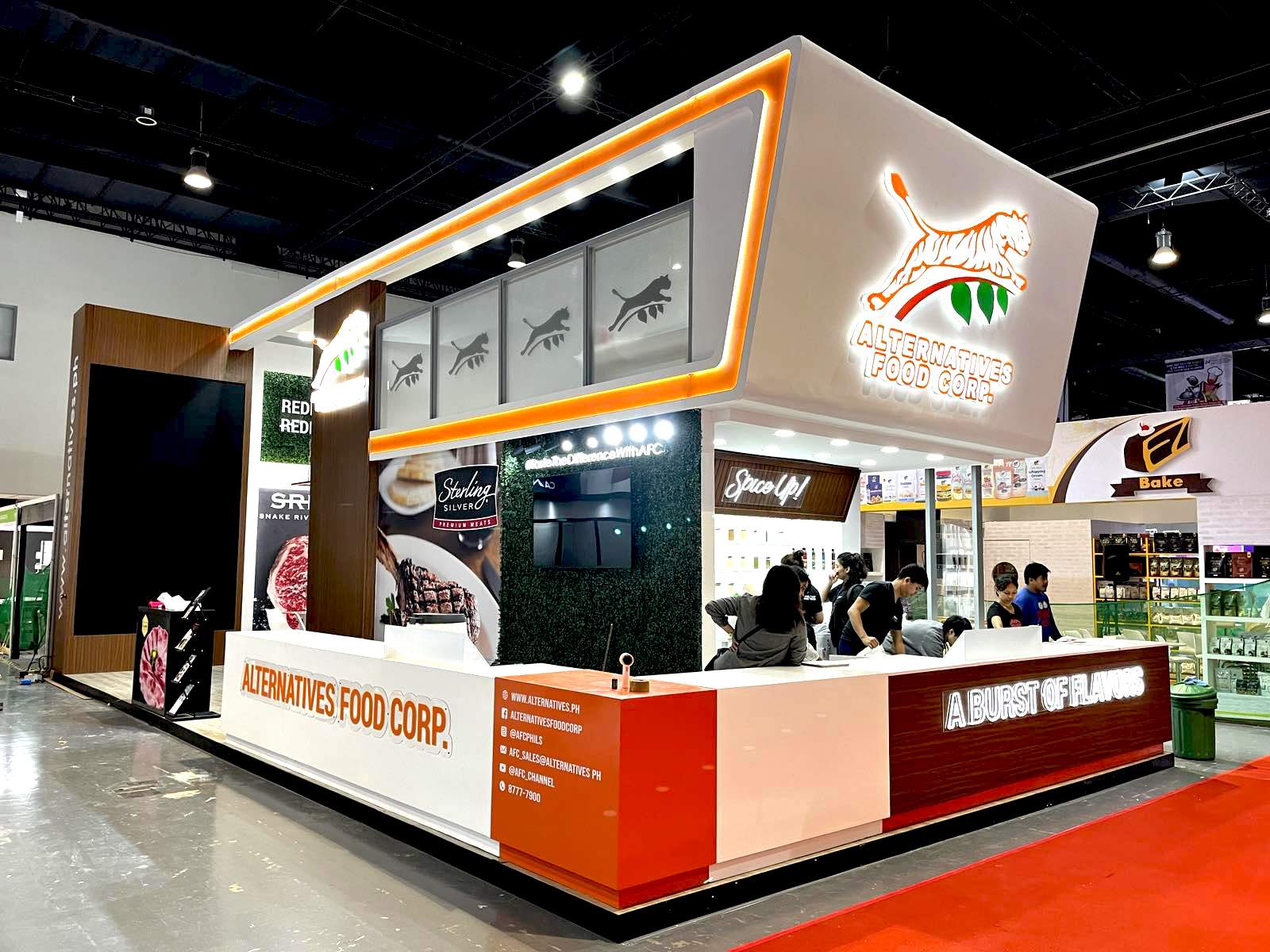WOFEX 2024 Alternatives Food Corp Exhibit Booth - Ultimate Graphics