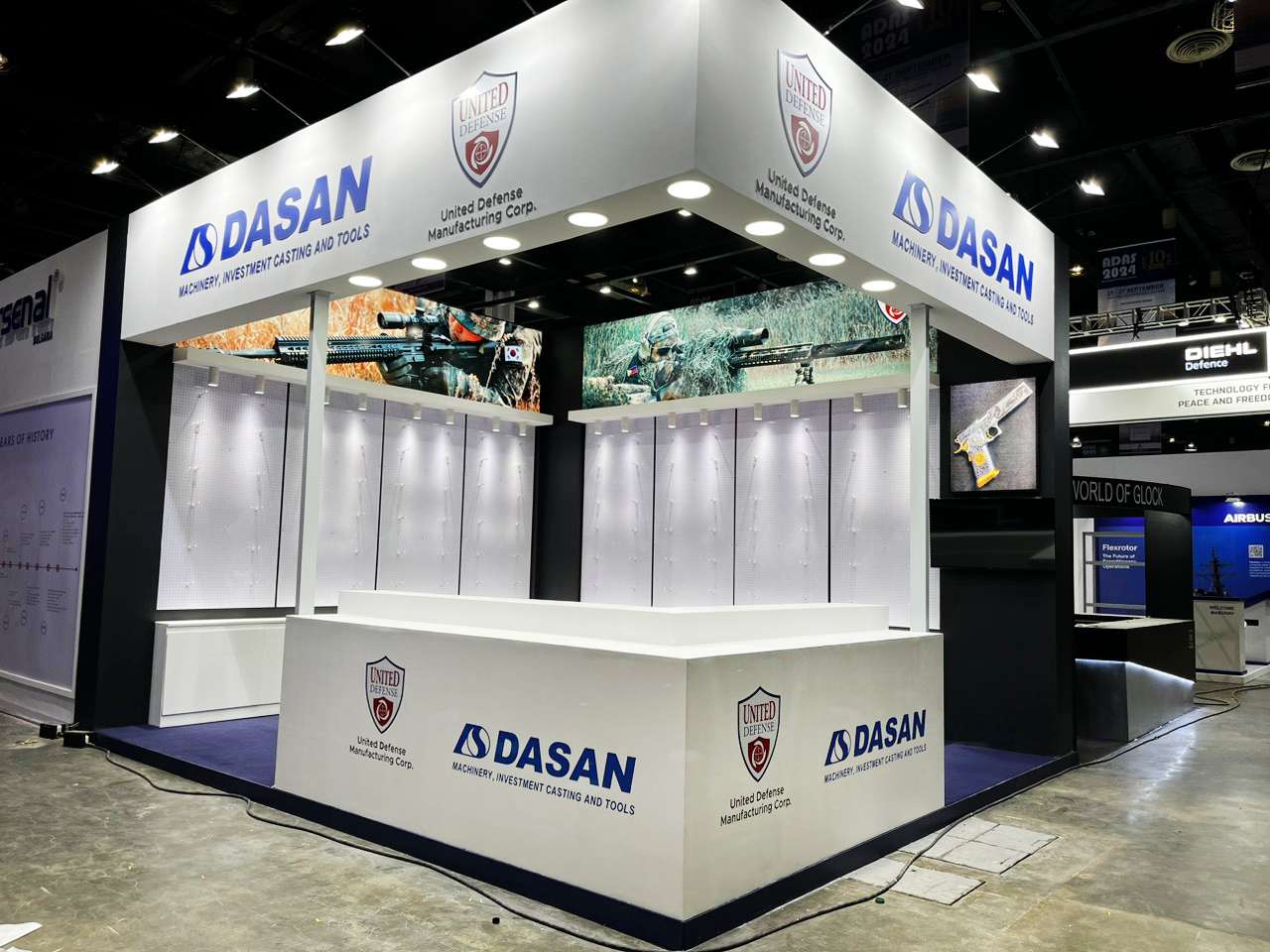 ADAS 2024 UDMC DASAN Exhibit Booth - Ultimate Graphics