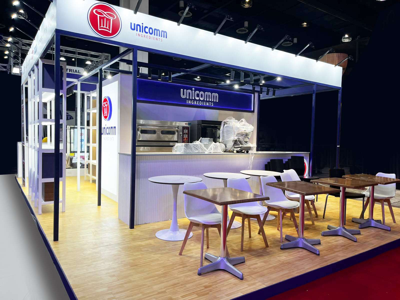 BAKERY FAIR 2025 - Unicomm Ingredients Exhibit Booth - Ultimate Graphics