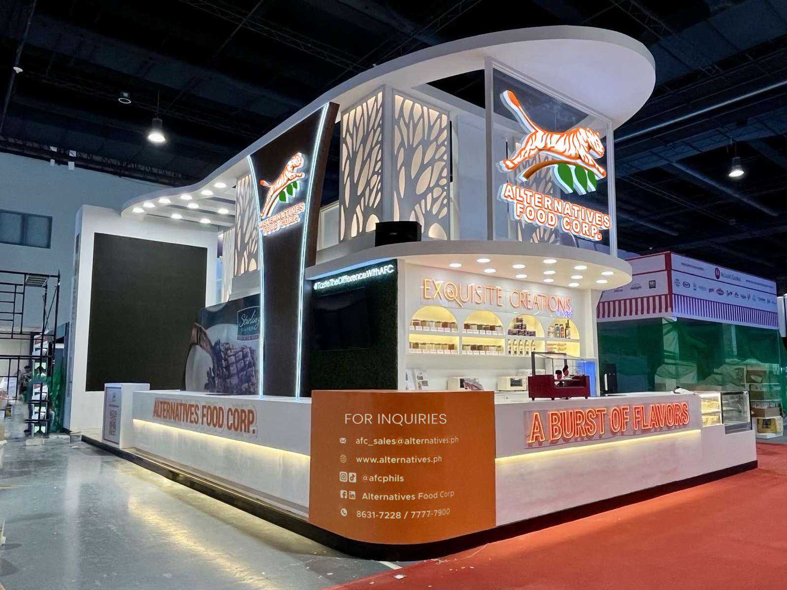 WOFEX MANILA 2025 Alternatives Food Corp Exhibit Booth - Ultimate Graphics